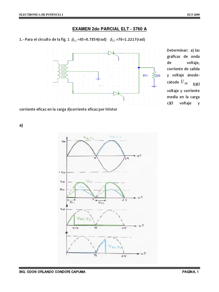 Sol Examen P 2 I 2010 PDF | PDF
