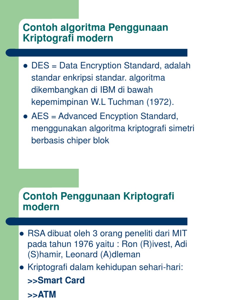 Materi Kriptografi | PDF