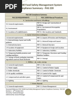 Gfsi Fssc 22000 Audit Checklist | Verification And Validation | Food Safety