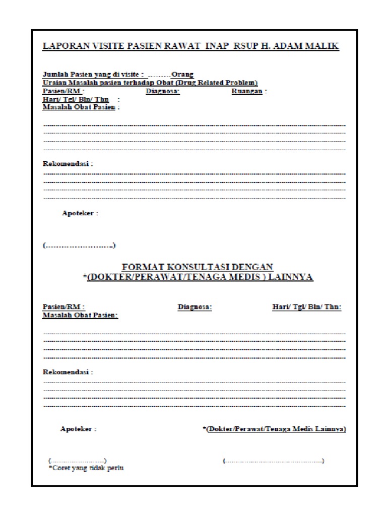 Form Visite Apoteker - Perumperindo.co.id