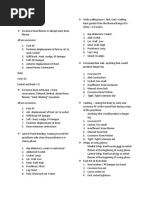 Physio Neuro Ax Template | PDF | Human Leg | Human Diseases And Disorders