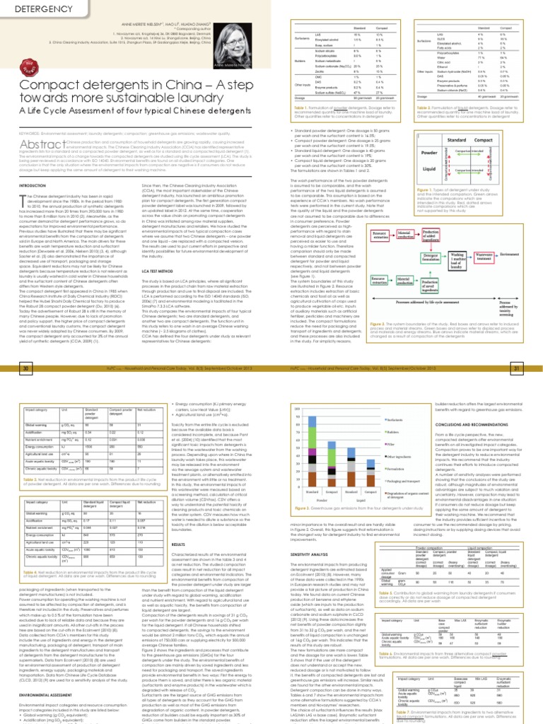 Compact Detergents in China A Step Towards More Sustainable Laundry ...