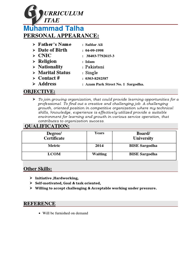 Muhammad Talha | PDF