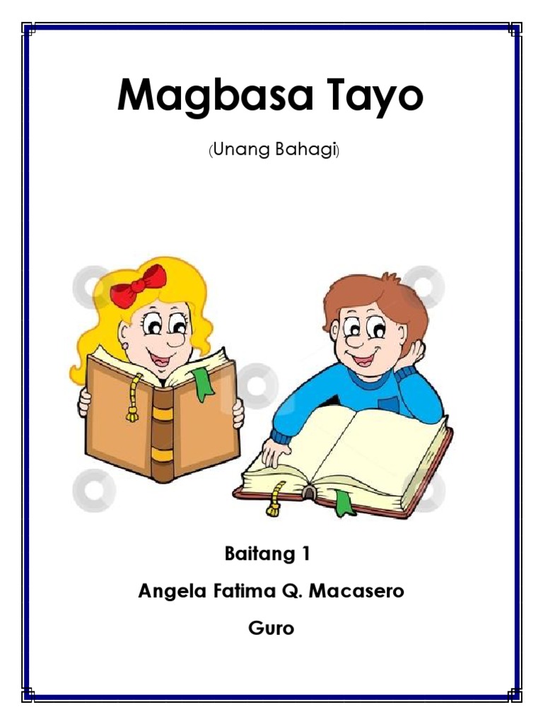 Magbasa Tayo (UNANG BAHAGI) Printable | PDF