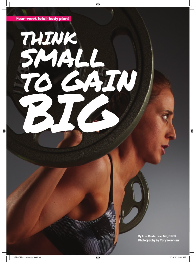 Four-Week Total-Body Plan PT 1 | PDF | Strength Training | Recreation