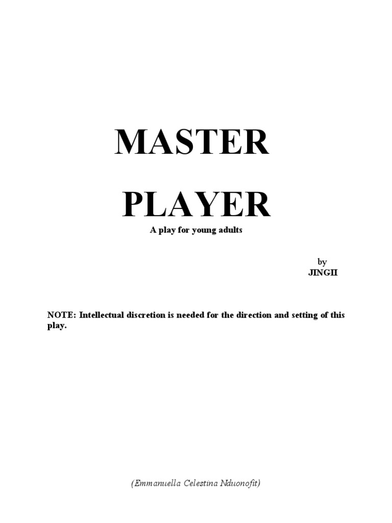 Master Player: A Young Adult Drama | PDF