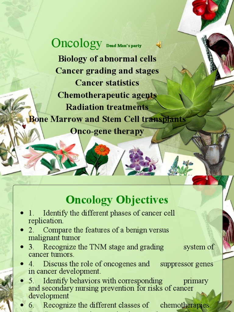 Oncology: Cancer Biology and Treatments | PDF | Leukemia | Cancer