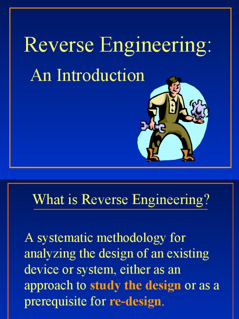 Reverse Engineering:: An Introduction | PDF | Nature | System