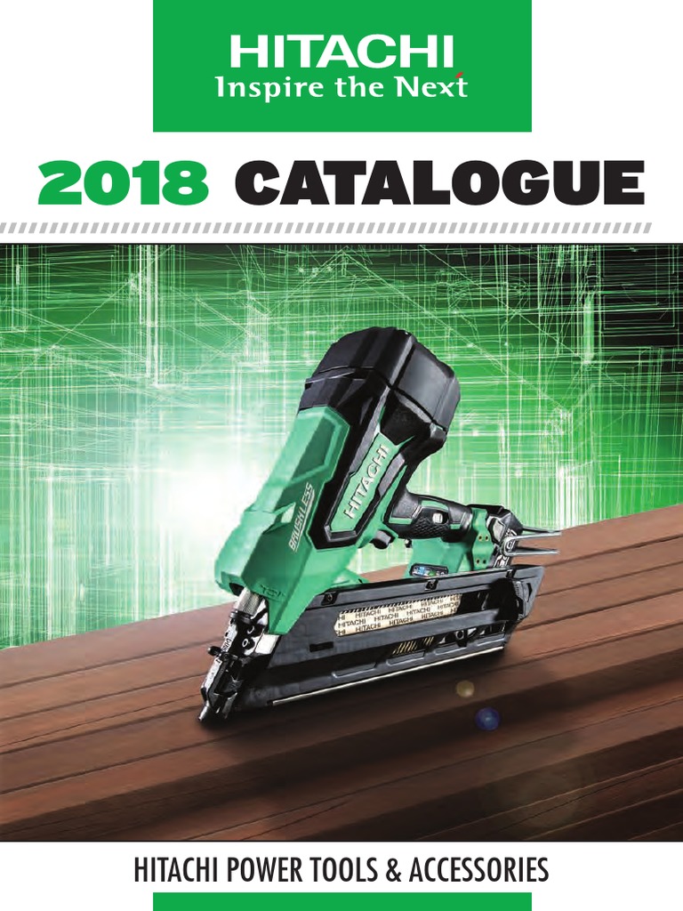 Hitachi Power Tools Catalogue Australia | PDF | Lithium Ion Battery ...