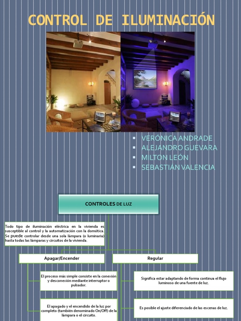 Diagrama De Control De Iluminacion Circuito De Control De Il