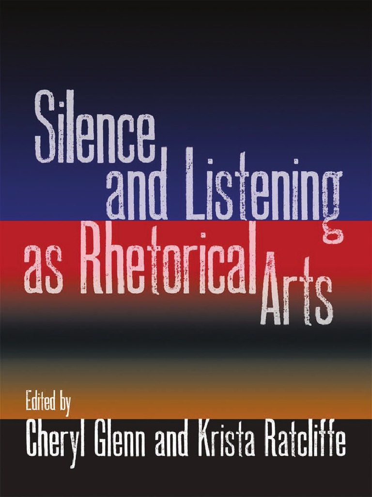 Cheryl Glenn, Krista Ratcliffe, Melissa Joan Ianetta-Silence and ...