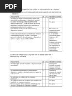 Tabla de Defectos PDF | PDF