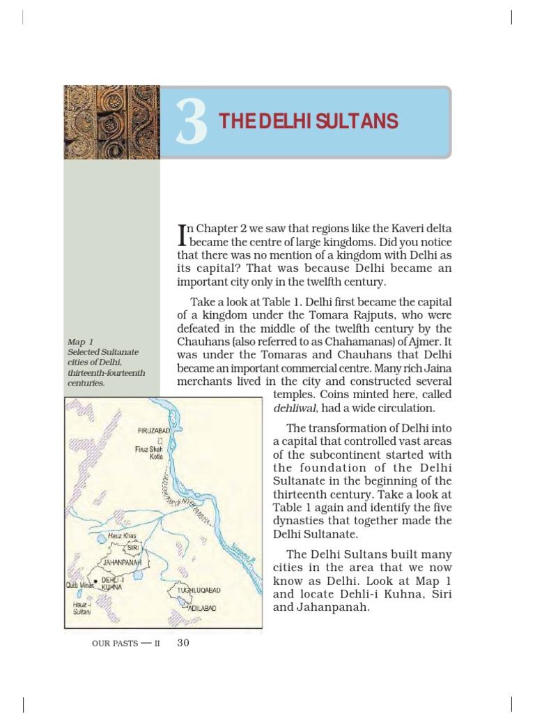 Delhi Sultanate (NCERT) | PDF | Mosque | Religion And Belief