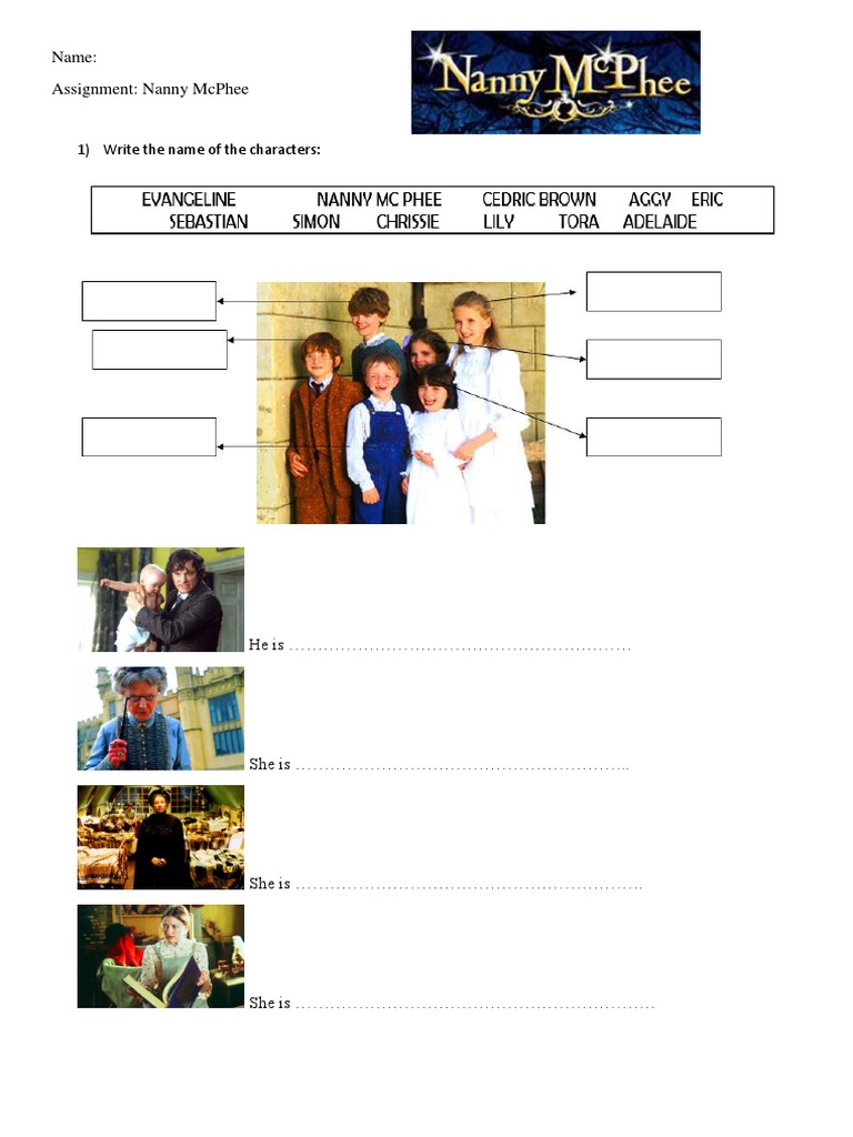Nanny McPhee Character and Lesson Guide | PDF