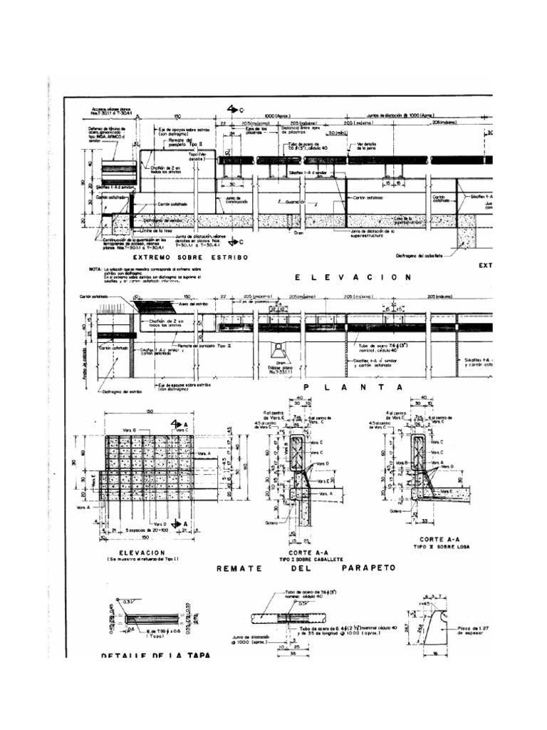 T-34 3.1 Parapeto de Acero para Calzada | PDF