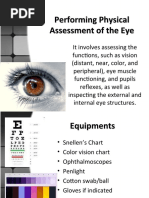 Nursing Assessment of Eye | PDF