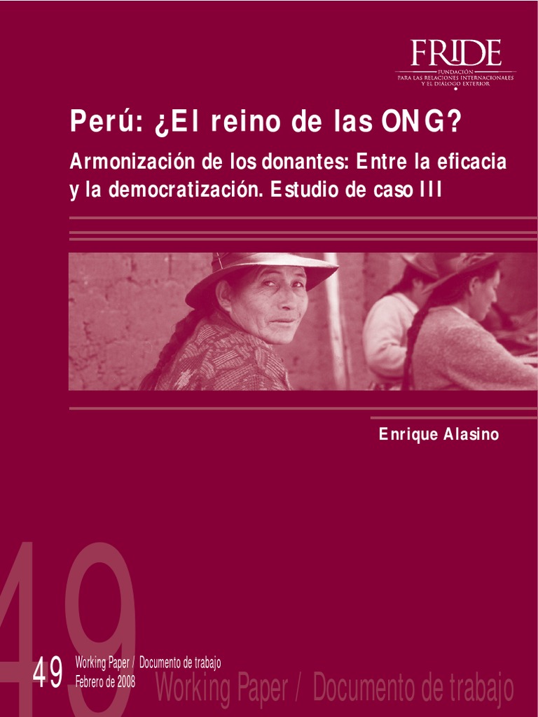 Perú ¿El Reino de Las ONG? | PDF | Organización no gubernamental ...