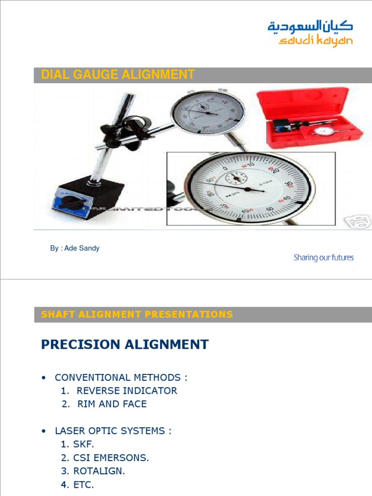 Reverse and Rim and Face Alignment | PDF | Equipment | Applied And ...