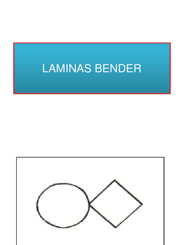 Laminas Bender | PDF