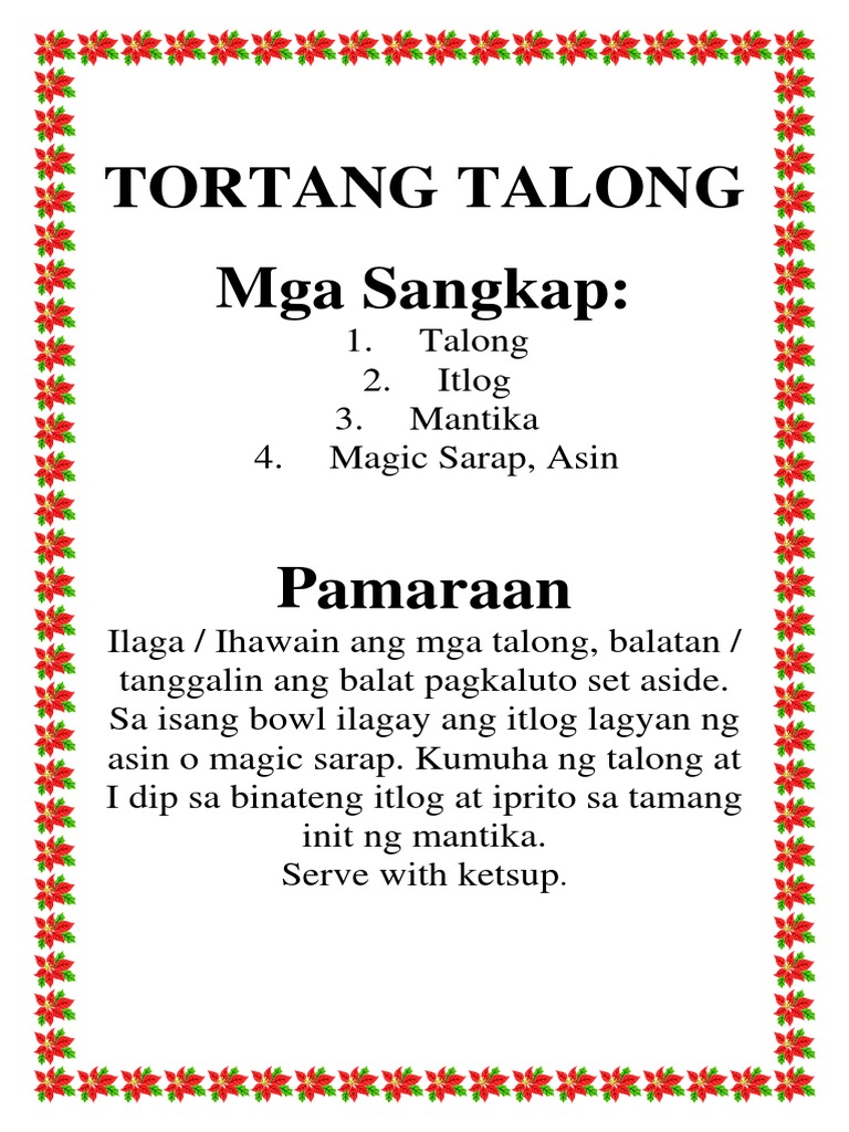 Tortang Talong | PDF