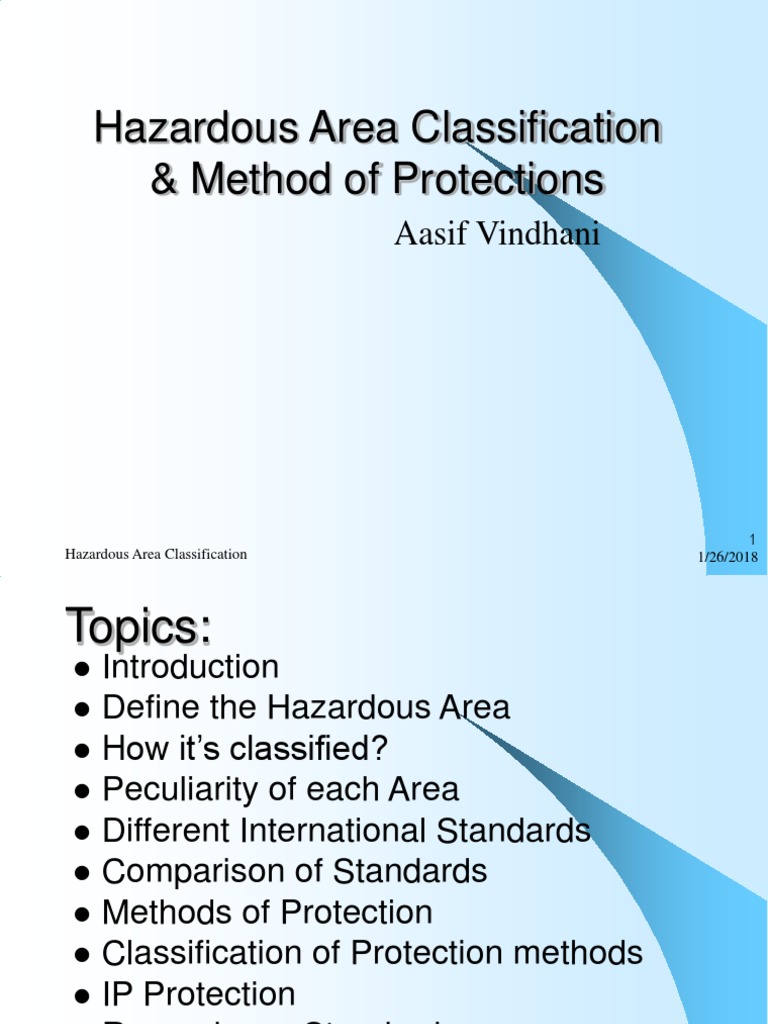 Hazardous Area Classification | PDF | Combustion | Physical Sciences