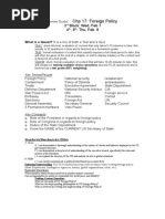 Understanding Foreign and Domestic Policy | PDF | Peace | Foreign ...