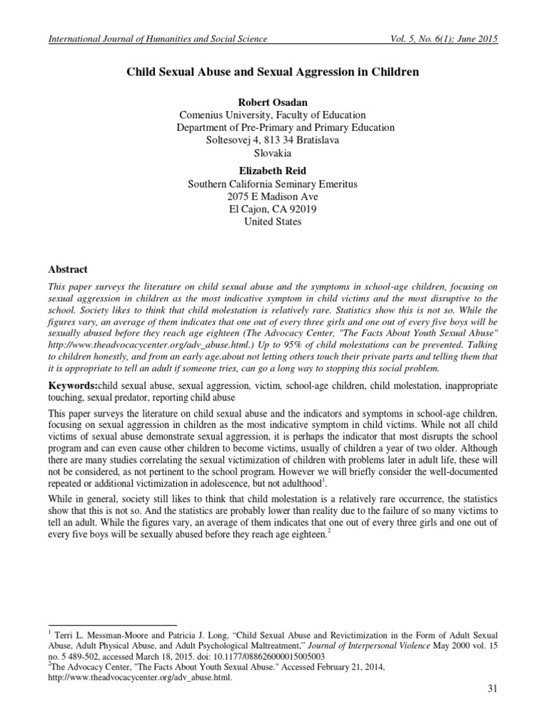 4 PDF | PDF | Pedophilia | Child Sexual Abuse