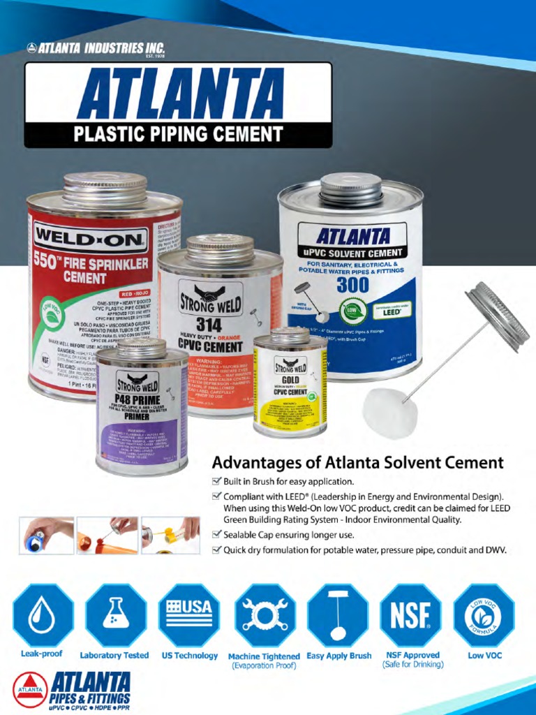 Atlanta Piping Cement | PDF