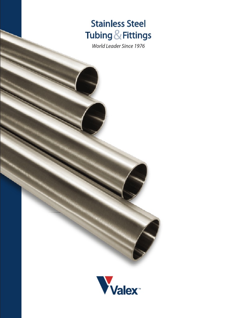 Valex Tube&Fittings | Download Free PDF | Pipe (Fluid Conveyance ...