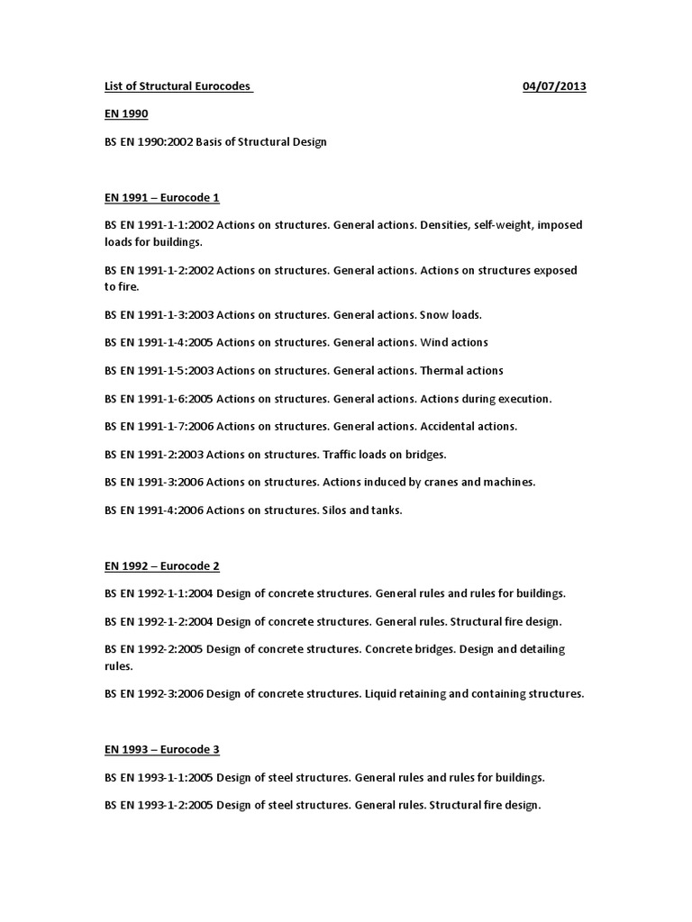 Structural Eurocodes Guide | PDF | Building | Building Technology
