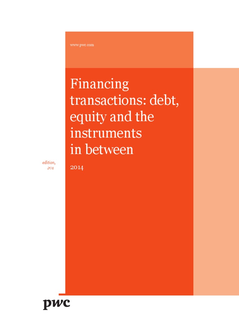 PWC Guide Financing Transactions Debt Equity | PDF | Preferred Stock ...