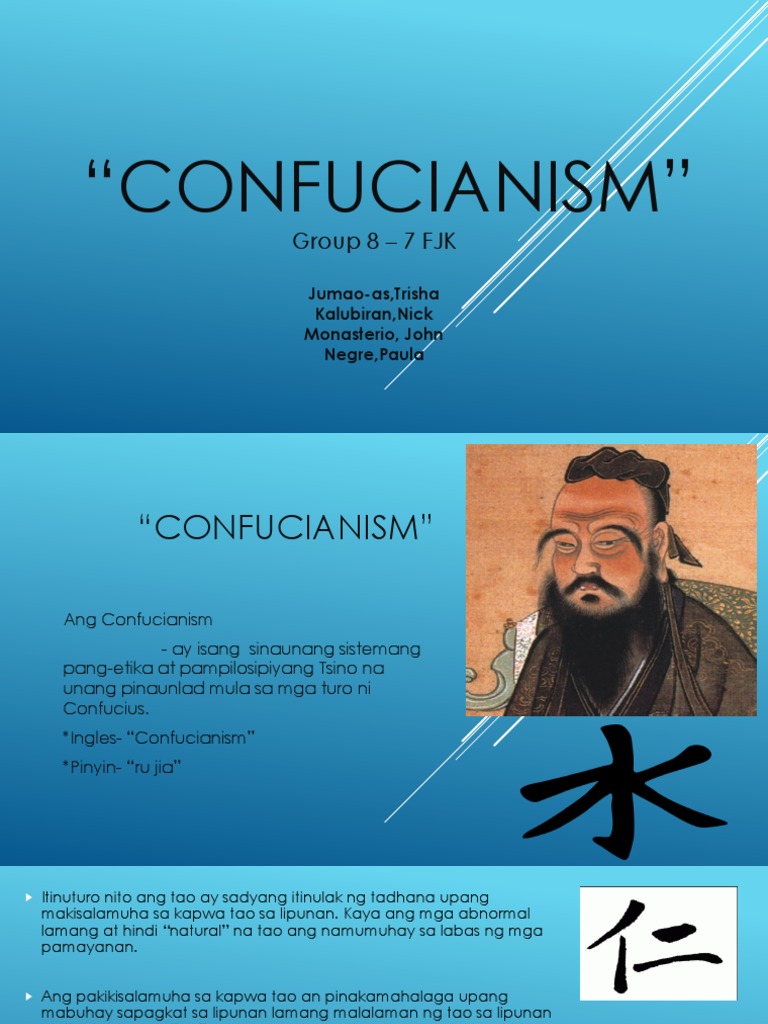 Confucianism | PDF