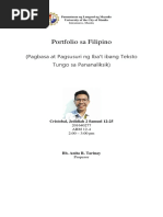 Pagsusuri NG Dula | PDF
