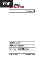 Sauer Sundstrand 15 Series Manual | PDF | Transmission (Mechanics ...
