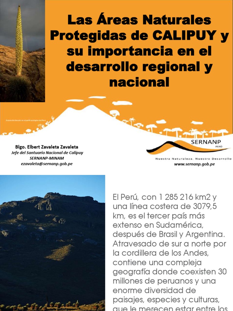 Anp Calipuy | PDF | Biodiversidad | Turismo