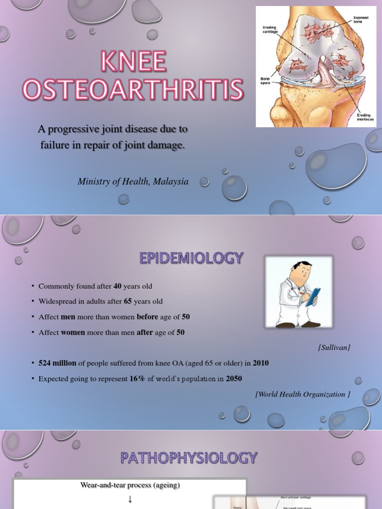 Knee Osteoarthritis | PDF | Anatomical Terms Of Motion | Knee
