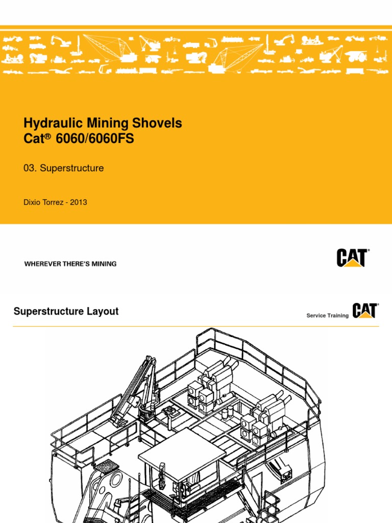 003 Cat-6060 Superstructure | PDF | Bearing (Mechanical) | Transmission ...