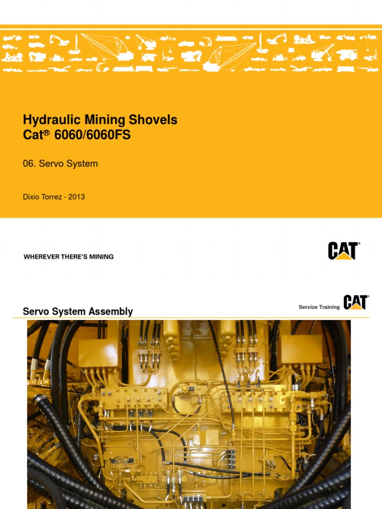 006 Cat-6060 Servo System | PDF | Valve | Brake