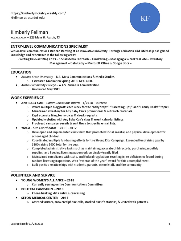 Resume Edt | PDF | Internship | Job Hunting