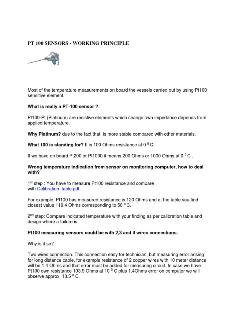 Pt 100 Sensors - Working Principle: Calibration_table.pdf