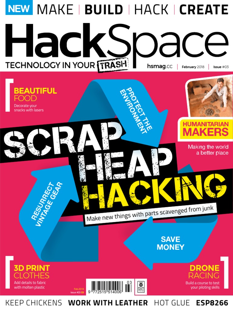 HackSpace Magazine #3 | PDF | 3 D Printing | Cartesian Coordinate System