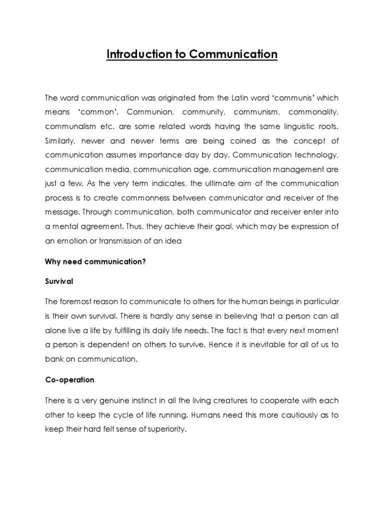 Communication Pdf Code Communication