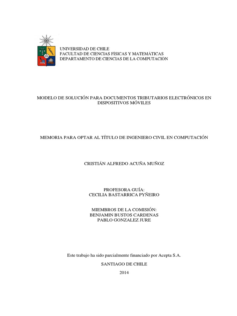 Modelo de Solución para Documentos Tributarios Electrónicos en PDF | PDF | Lenguaje de marcado | Xml