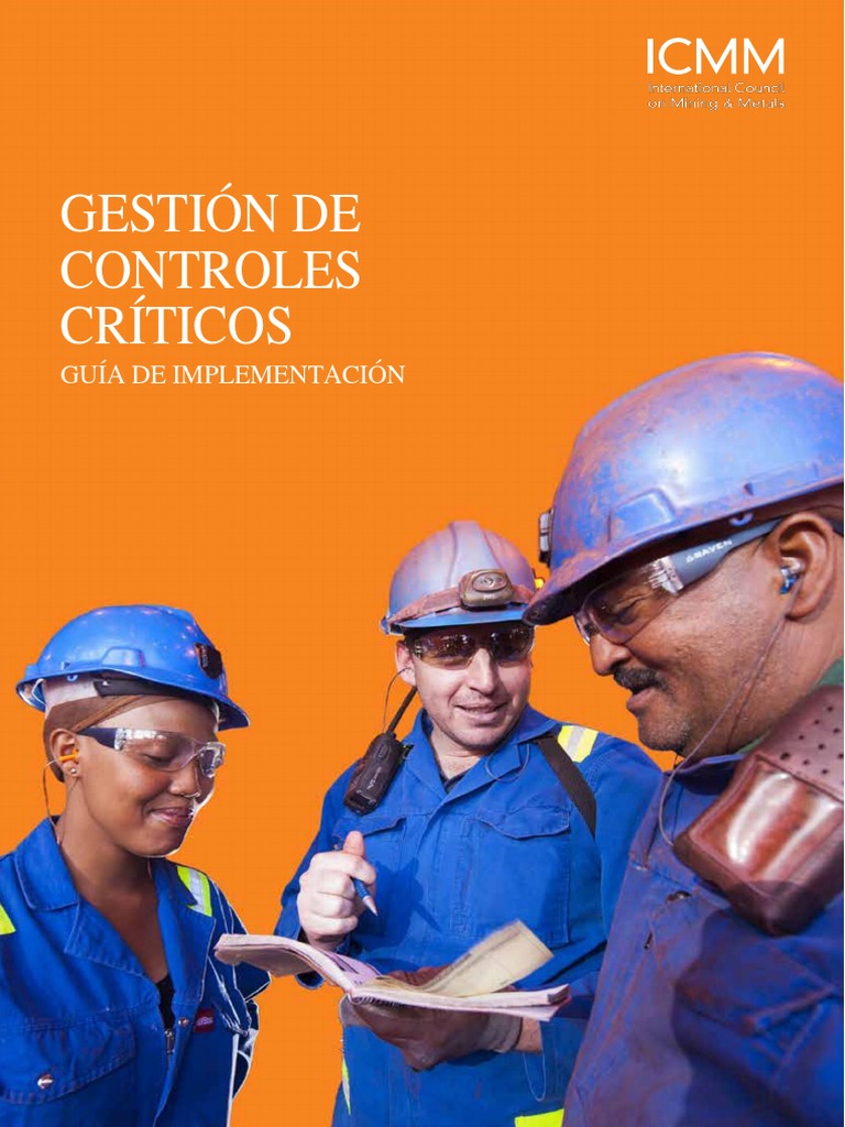 Guia Implementacion Gestion Controles Criticos ICMM | PDF | Planificación | Minería