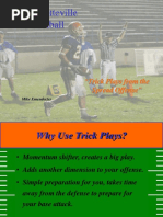 Trips Bunch Formation Pass Plays | PDF | Quarterback | Athletic Sports