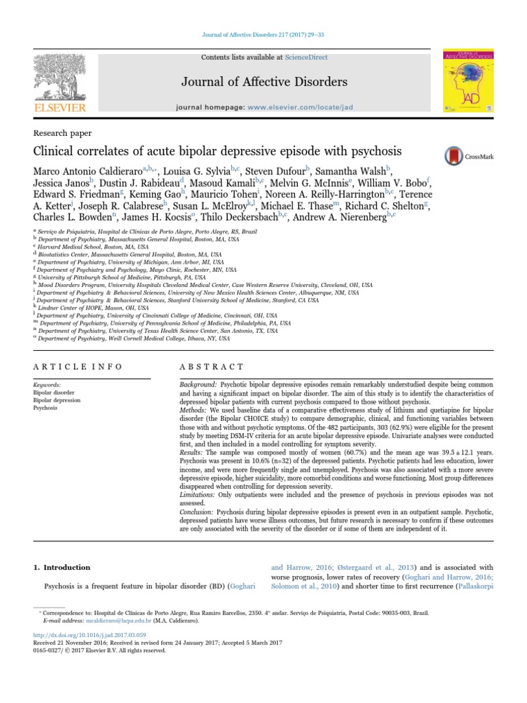 Bipolar 2 | PDF | Psychosis | Bipolar Disorder