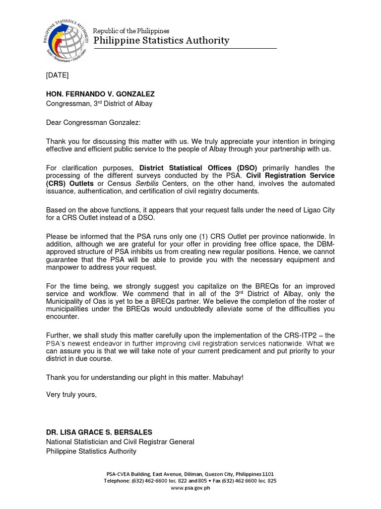 Letter To Congressman Gonzales | PDF