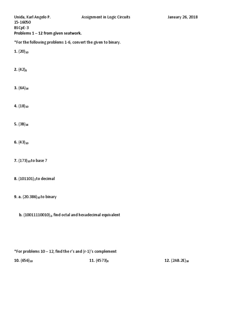 First Assignment | PDF | Naming Conventions | Teaching Mathematics