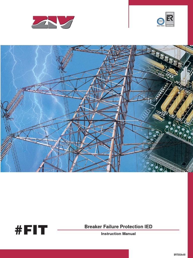 ZIV Breaker Failure Manual | PDF | License | Electrical Connector