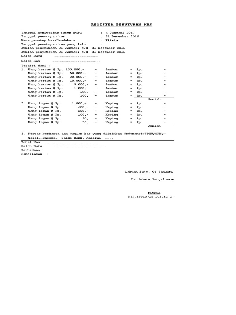 Lamp. Bap Kas TTP Buku | PDF